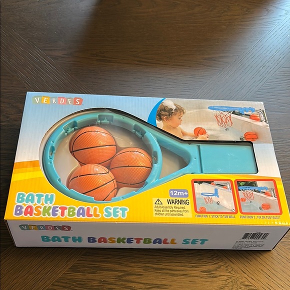 Verdes | Bath, Skin & Hair | Bath Basketball Set Blue And Orange | Poshmark